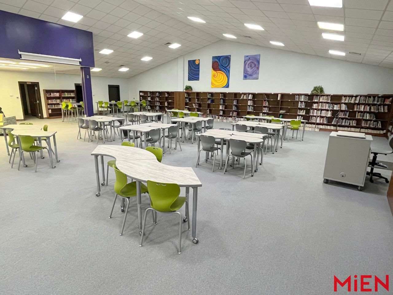 Liberty Middle School Library - MiEN®